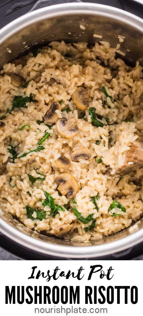 Instant Pot Risotto - Nourish Plate