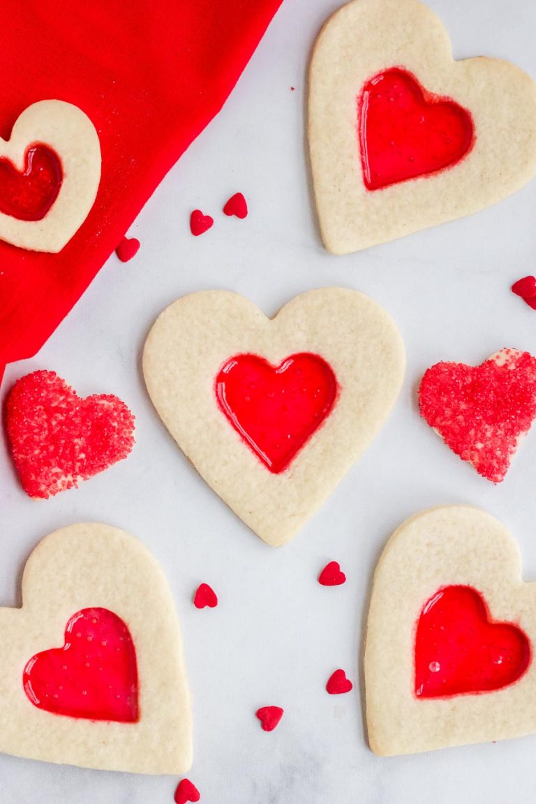 Easy Stained Glass Cookies - Nourish Plate
