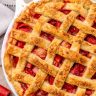 Easy Strawberry Rhubarb Pie - Nourish Plate