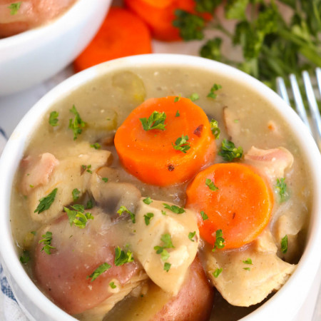 Easy Chicken Stew Recipe - Nourish Plate