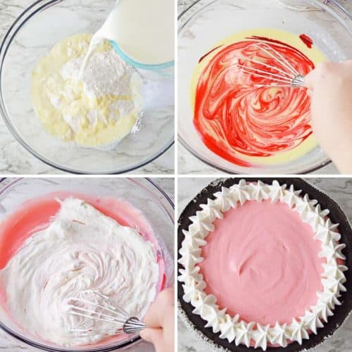 Easy No-Bake Peppermint Pie Recipe - Nourish Plate