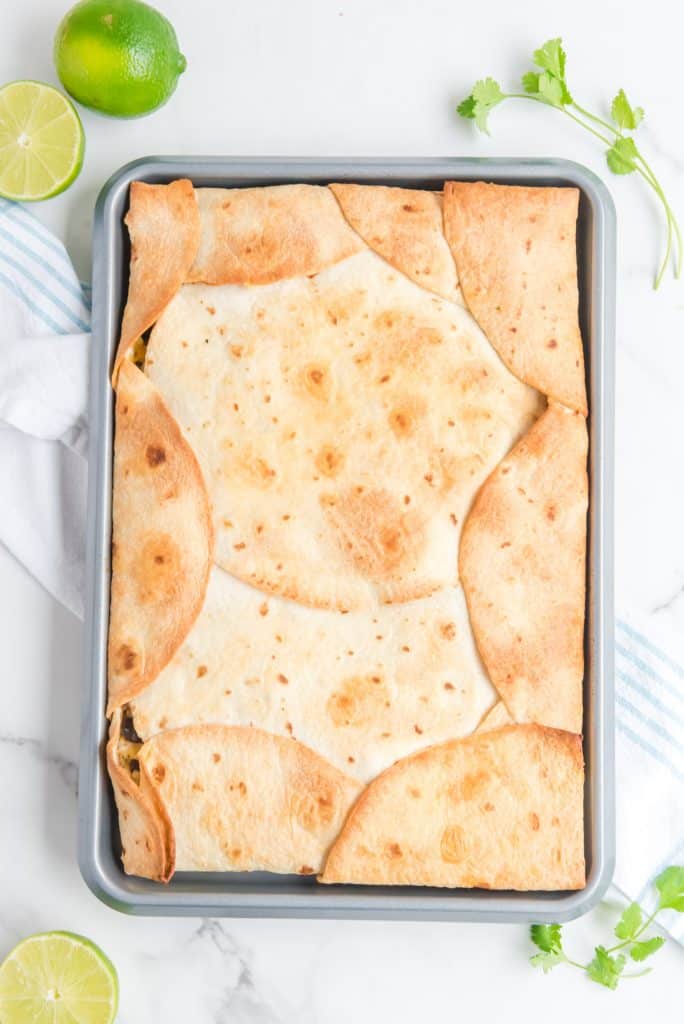 Easy Sheet Pan Quesadillas (with Steak!) - Nourish Plate