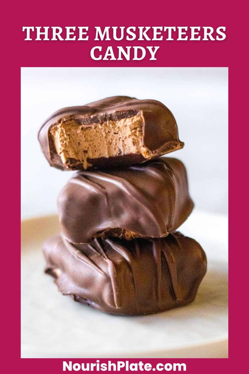 Homemade Three Musketeers Candy - Nourish Plate