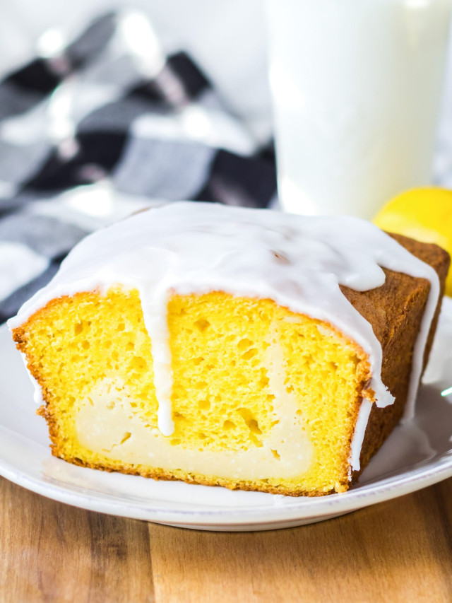 Lemon Cheesecake Loaf - Nourish Plate