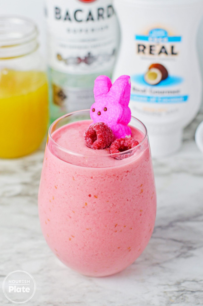 Easy Bunny Colada (Easter Pina Colada) - Nourish Plate