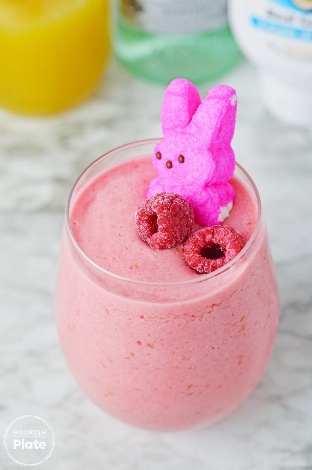 Easy Bunny Colada (Easter Pina Colada) - Nourish Plate