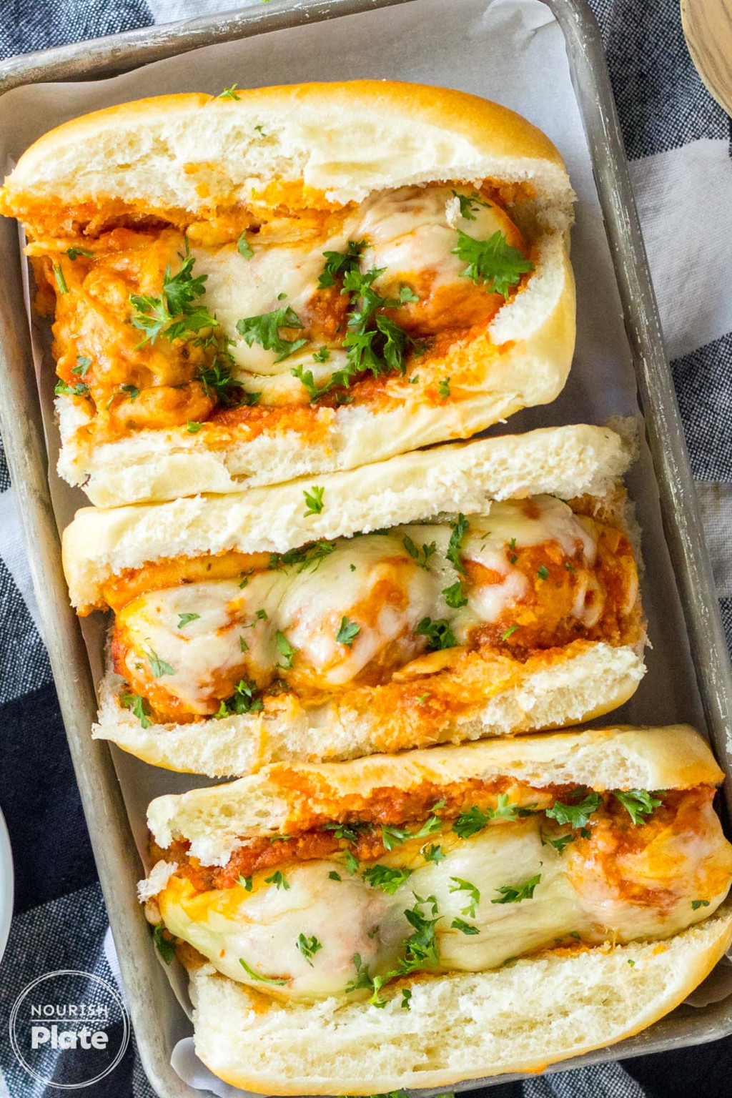 Crock Pot Chicken Parmesan Subs - Easy and Yummy Recipe!