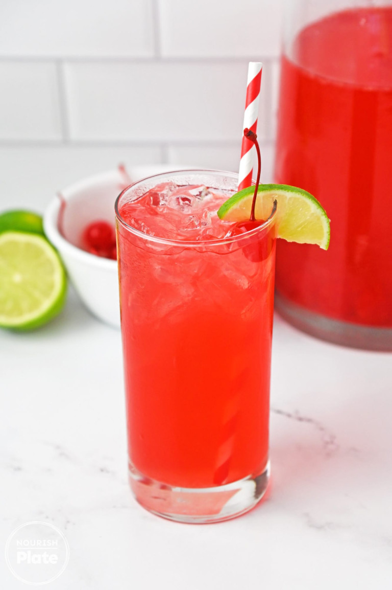 Refreshing Cherry Limeade - Nourish Plate