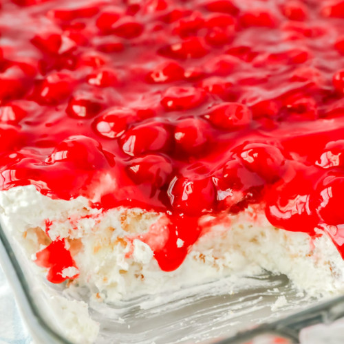 Old Fashioned Cherries in the Snow Dessert - Nourish Plate