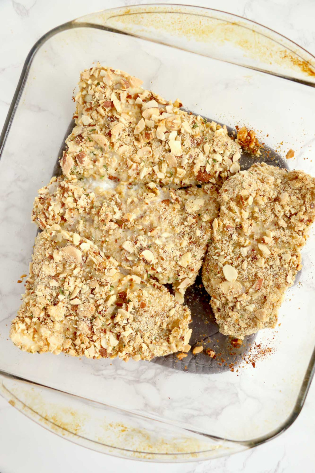 Baked Almond Crusted Fish - Nourish Plate