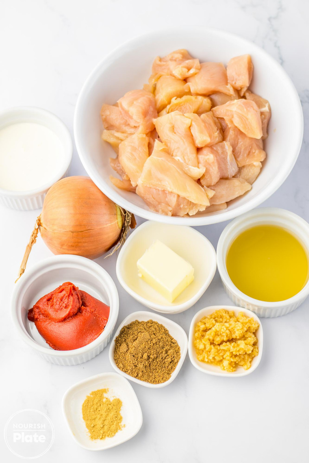Creamy Slow Cooker Butter Chicken - Nourish Plate